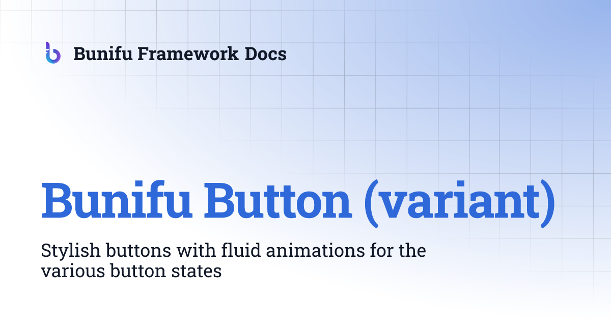 Bunifu Button (variant) | Bunifu Framework Docs